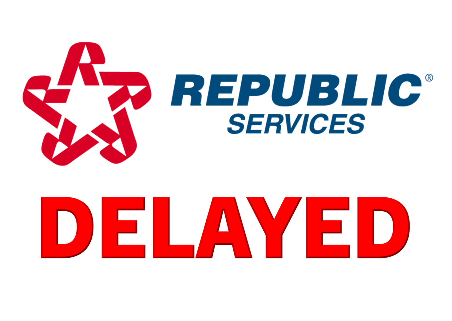 GARBAGE PICK-UP DELAYED until Wednesday, Sept 3rd – TrailMark at Chatfield